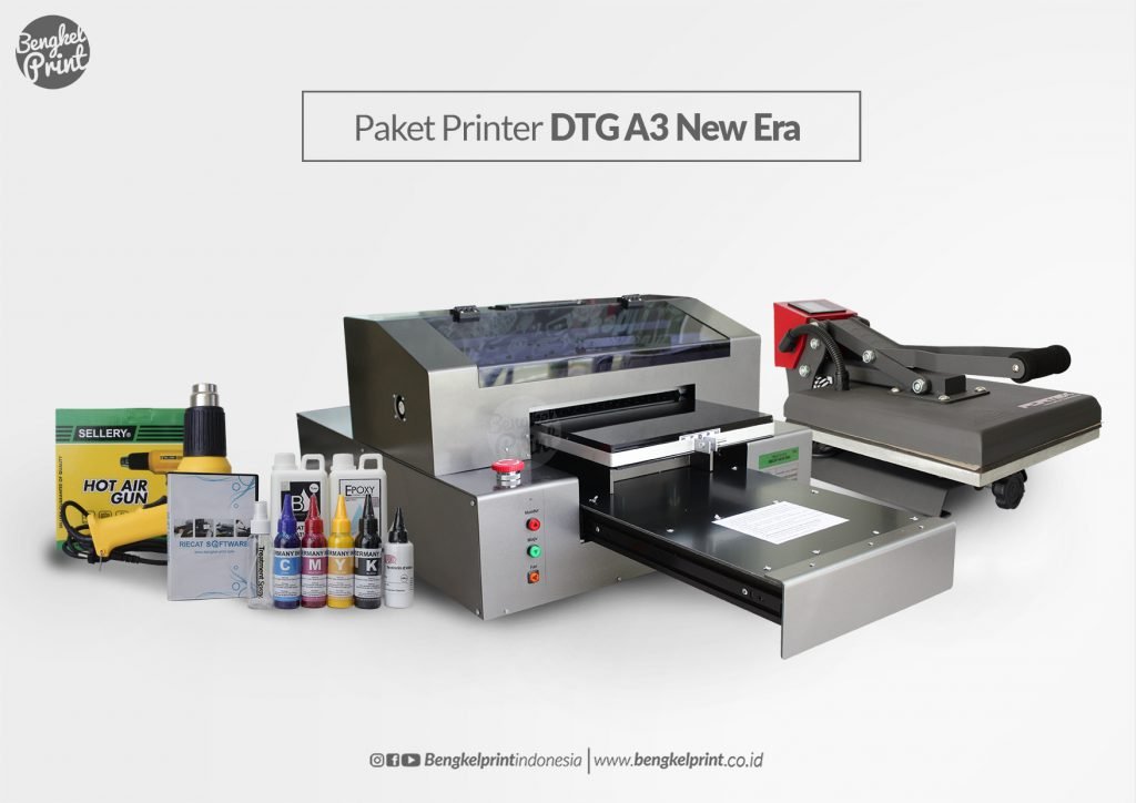 Update Harga Dan Paket Printer DTG A3 RIECAT 2019