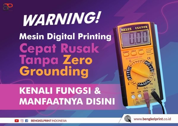 4 Fungsi Dan Pentingnya Zero Grounding Listrik – Bengkel Print Indonesia