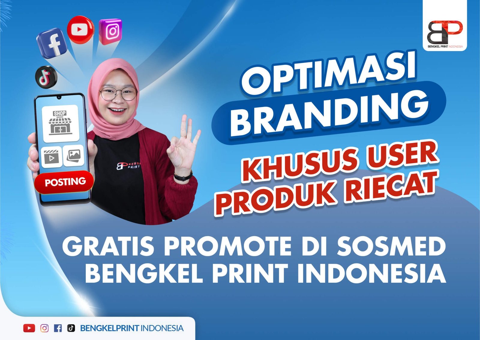 Kami Siap Dukung Brand Usaha Anda – Bengkel Print Indonesia